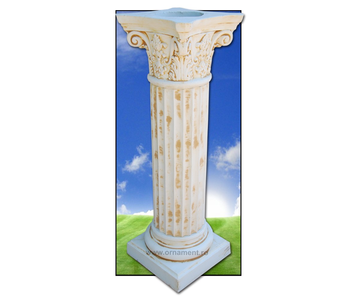 Coloana Ornamentala din beton in Stilul Corintic C4